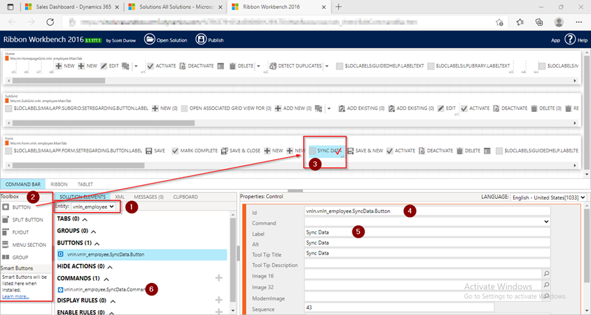 Ribbon Workbench In Dynamics 365